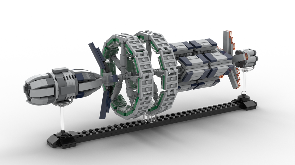 Lego Moc Orbis Starport By Qwinter Rebrickable Build With Lego
