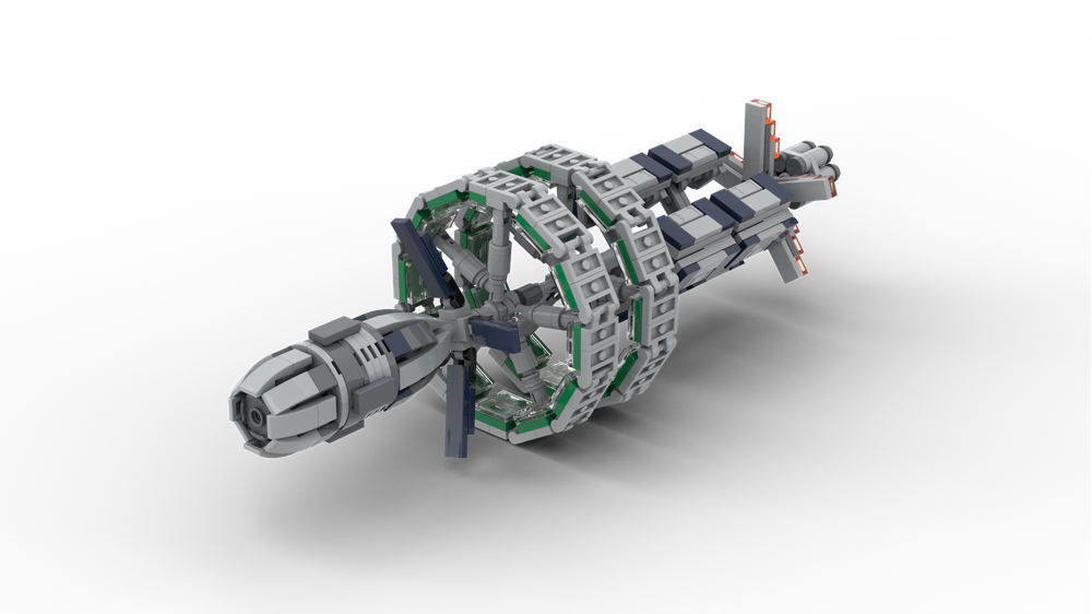 Lego Moc Orbis Starport By Qwinter Rebrickable Build With Lego