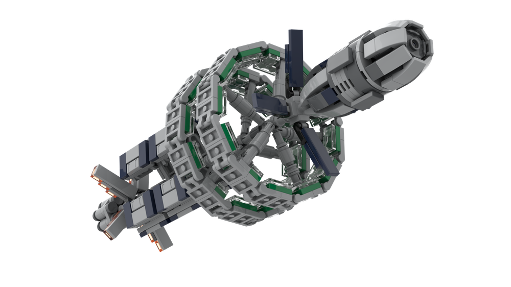 Lego Moc Orbis Starport By Qwinter Rebrickable Build With Lego
