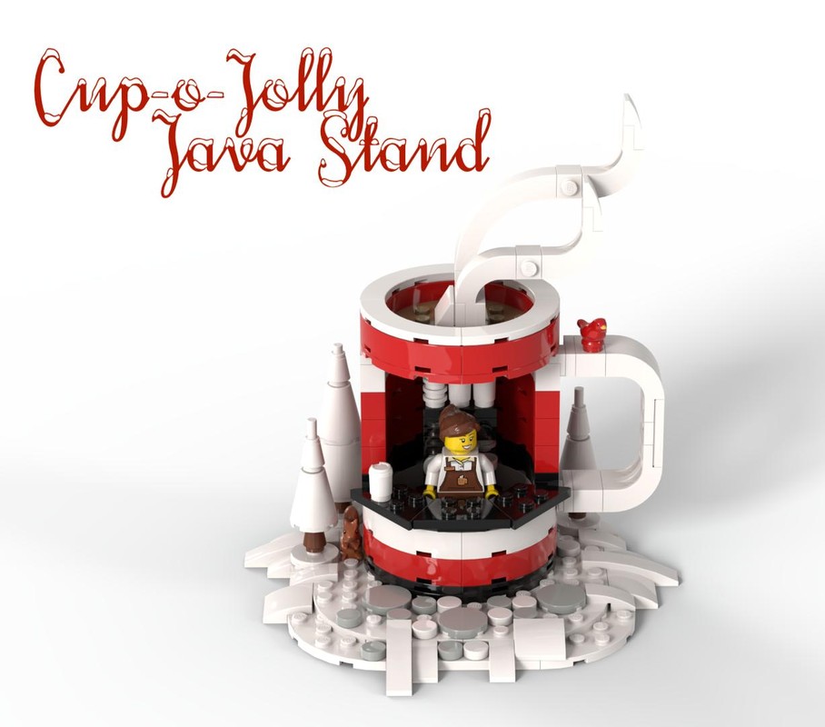 LEGO MOC Cup-o-Jolly Java Stand by Miro | Rebrickable - Build with LEGO