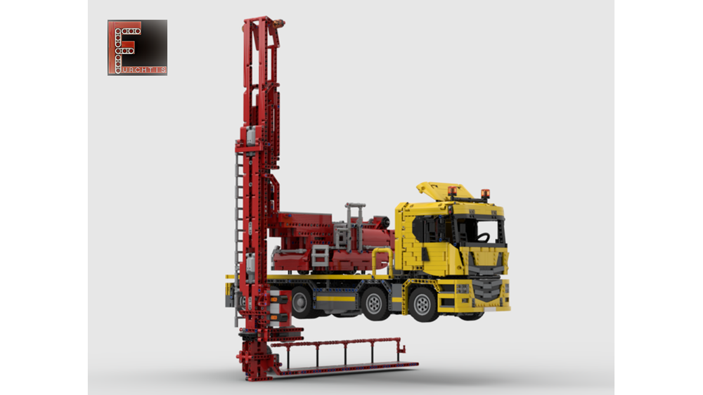 Lego Moc Scania R 770 Bridge Inspection Vehicle Full Rc By Furchtis