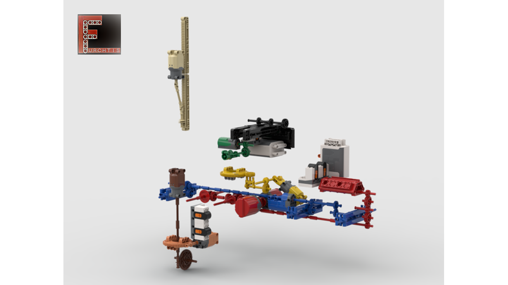 LEGO MOC Scania R 770 bridge inspection vehicle (full RC) by Furchtis ...