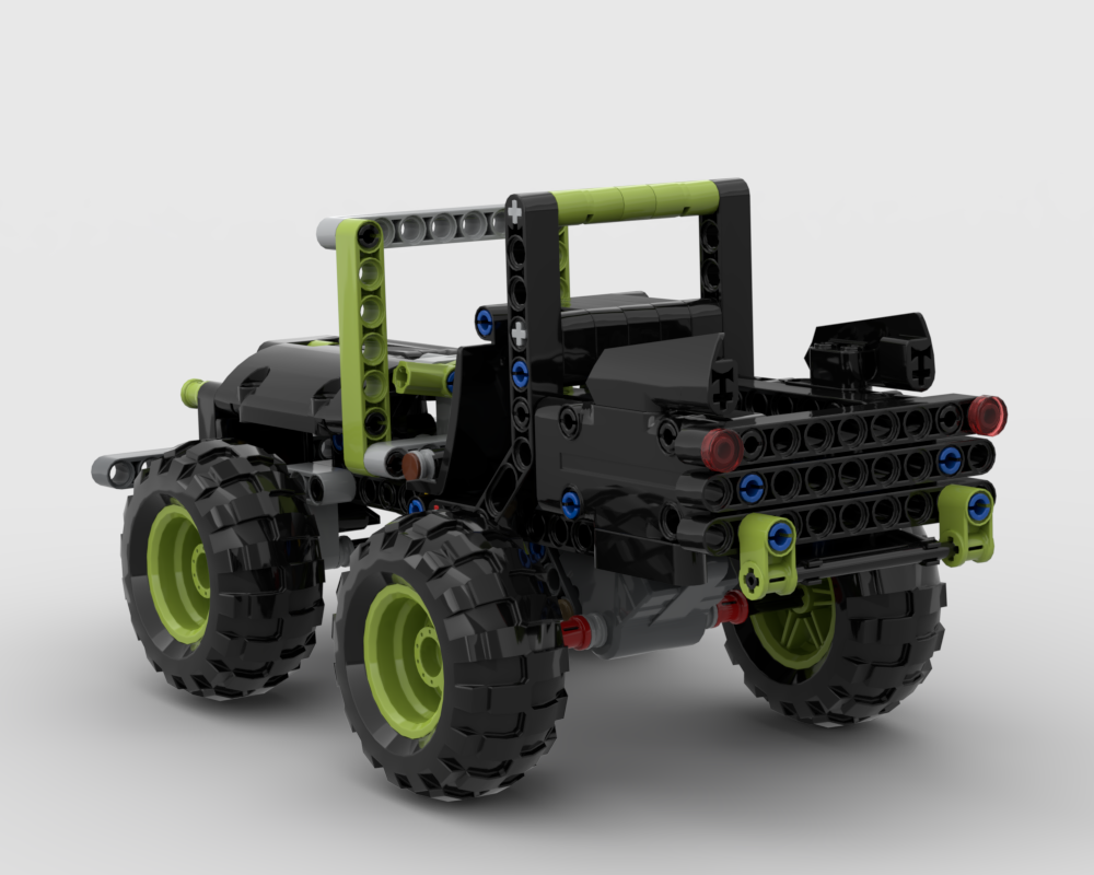 Lego Moc Offroader 42118 Alternative By Erikgs Rebrickable Build