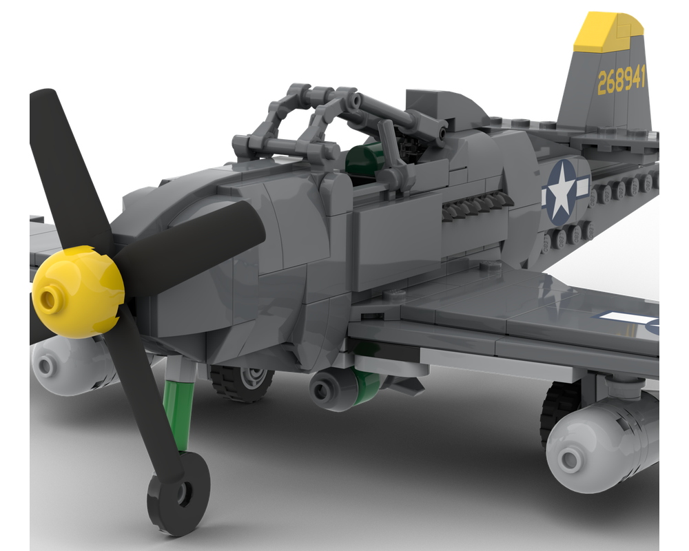 LEGO MOC P-63 Kingcobra by model hangar | Rebrickable - Build with LEGO