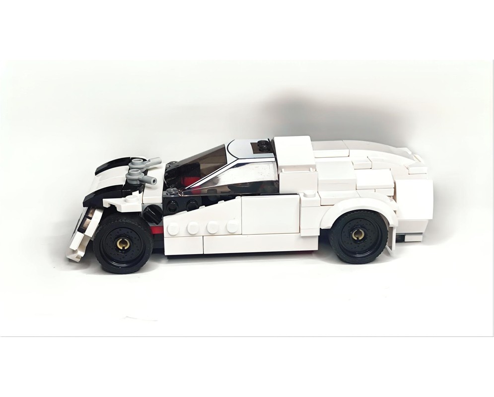 LEGO MOC 76908 Jet Dragster Lamborghini Countach by Lovestone ...