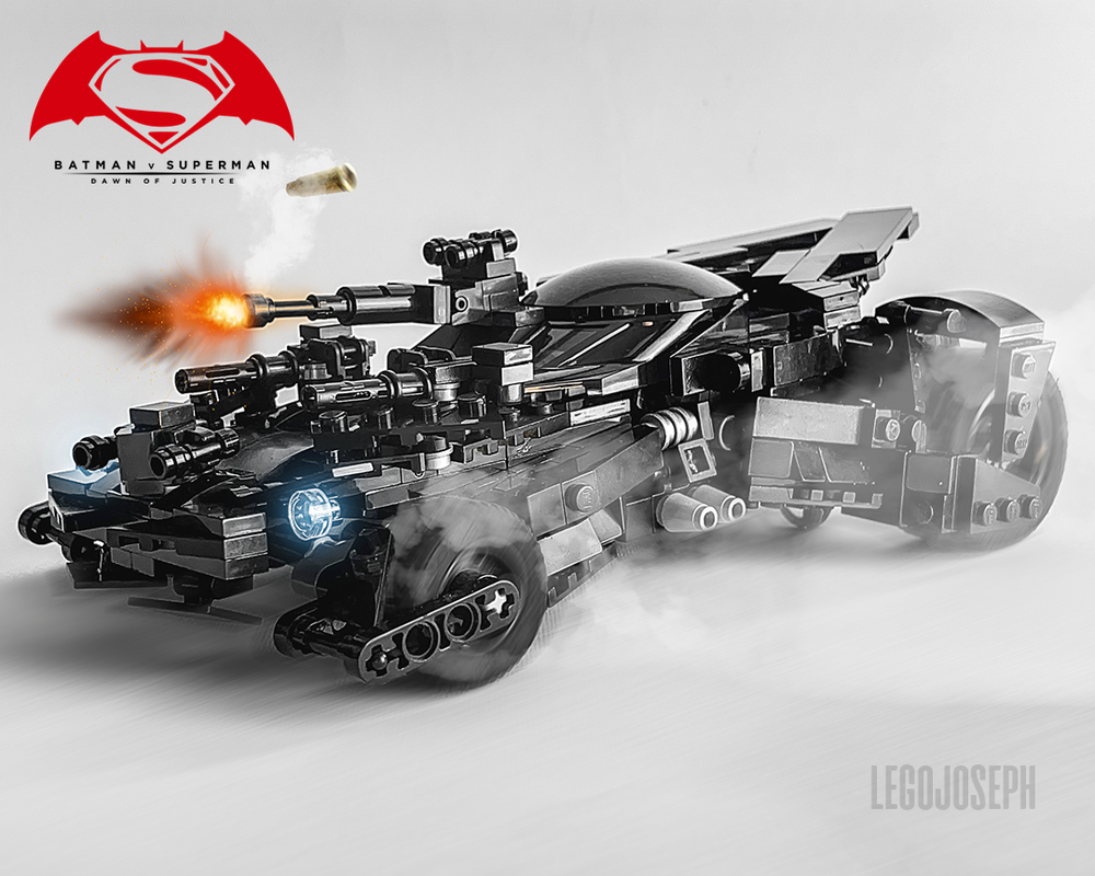 LEGO MOC Batmobile from JL / BvS V2 by LEGOJOSEPH | Rebrickable - Build ...