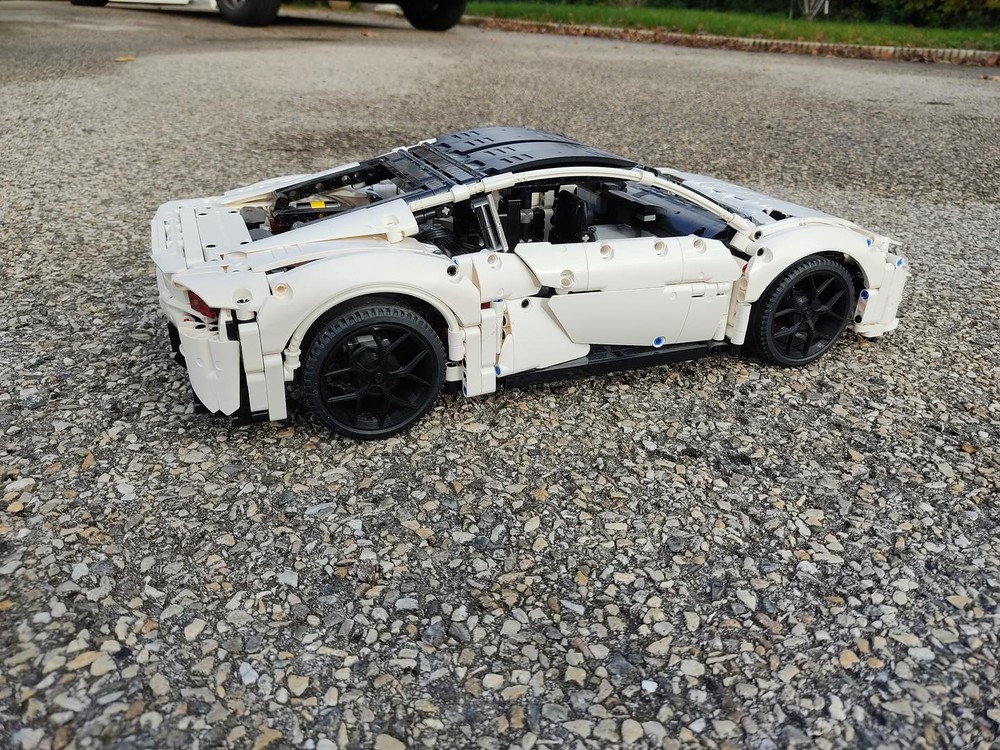Lego Moc Tesla Roadster By Moc Nemooz Rebrickable Build With Lego