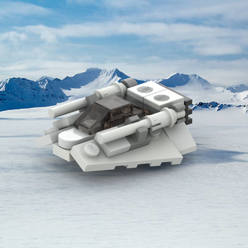 LEGO MOC SW Midi Scale T-47 Airspeeder (Snowspeeder) - #4486 Mod by ...