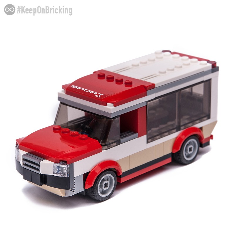 LEGO MOC 60182 Bus by Keep On Bricking | Rebrickable - Build with LEGO