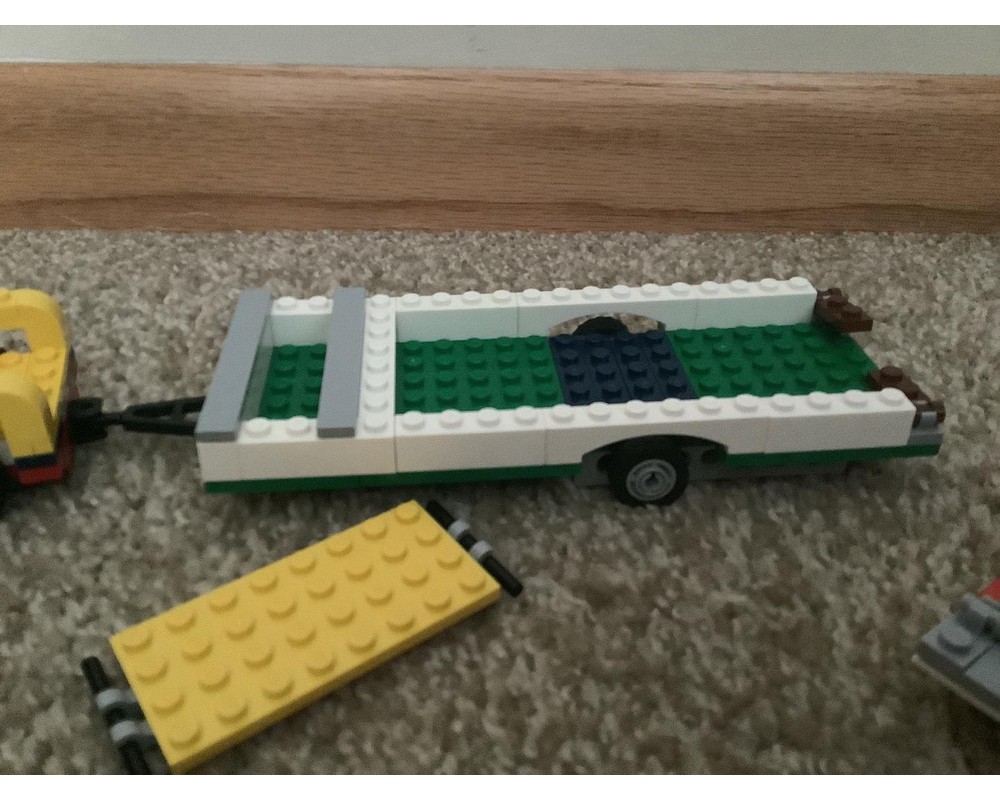LEGO MOC truck and boat by ORBcreations | Rebrickable - Build with LEGO