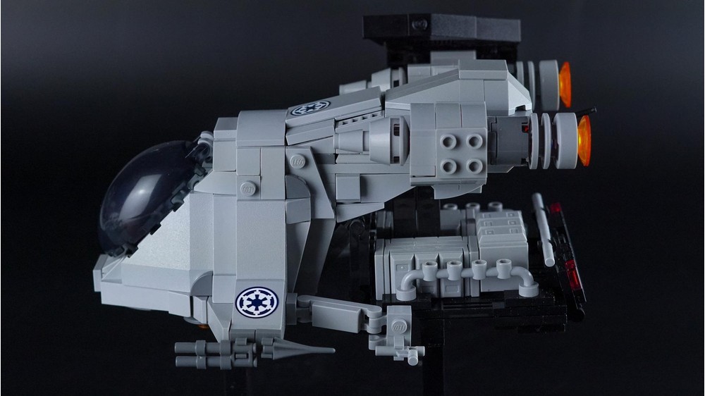 Lego Moc Imperial Dropship By Imperialbrickproductions Rebrickable