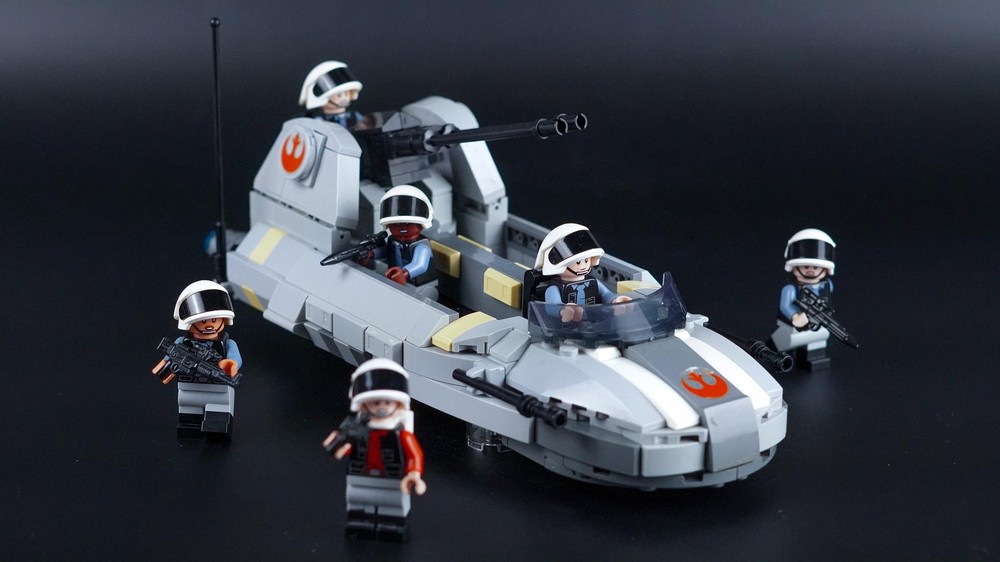 LEGO MOC Rebel Scout Speeder V2 by Imperialbrickproductions ...