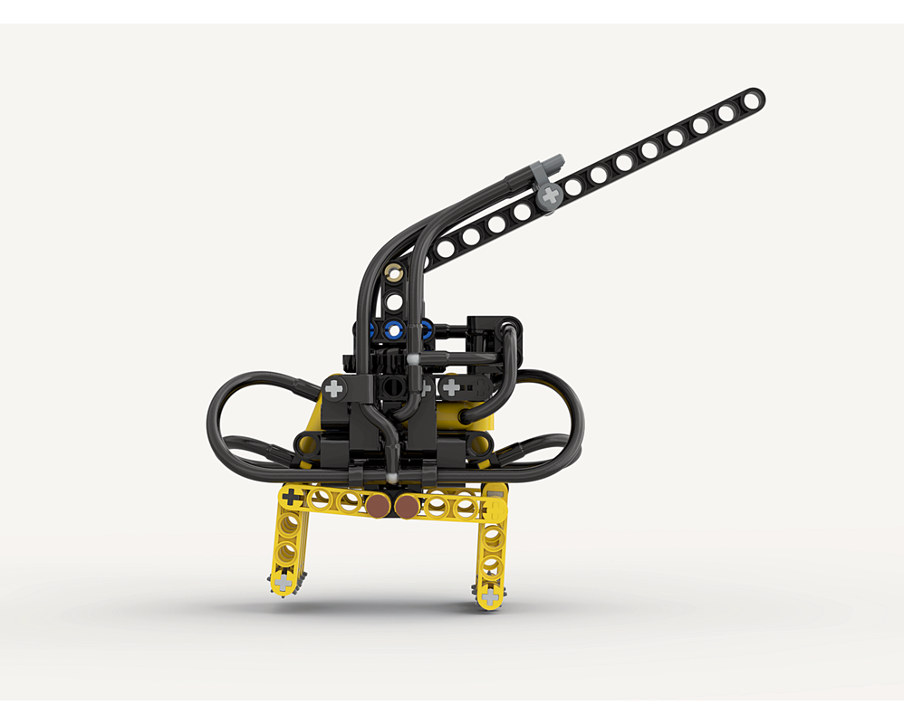 LEGO MOC Compact Pneumatic Rotating Claw by @McCatty_TECH | Rebrickable ...