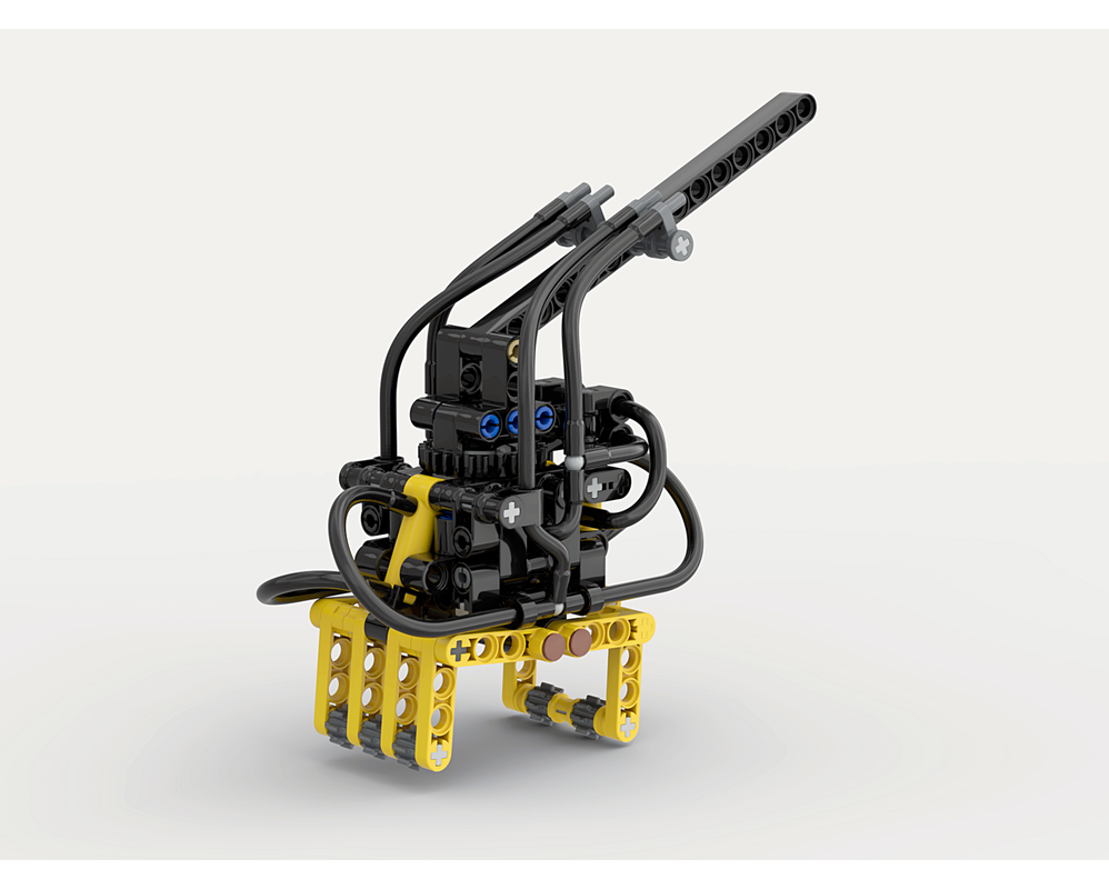 LEGO MOC Compact Pneumatic Rotating Claw by @McCatty_TECH | Rebrickable ...