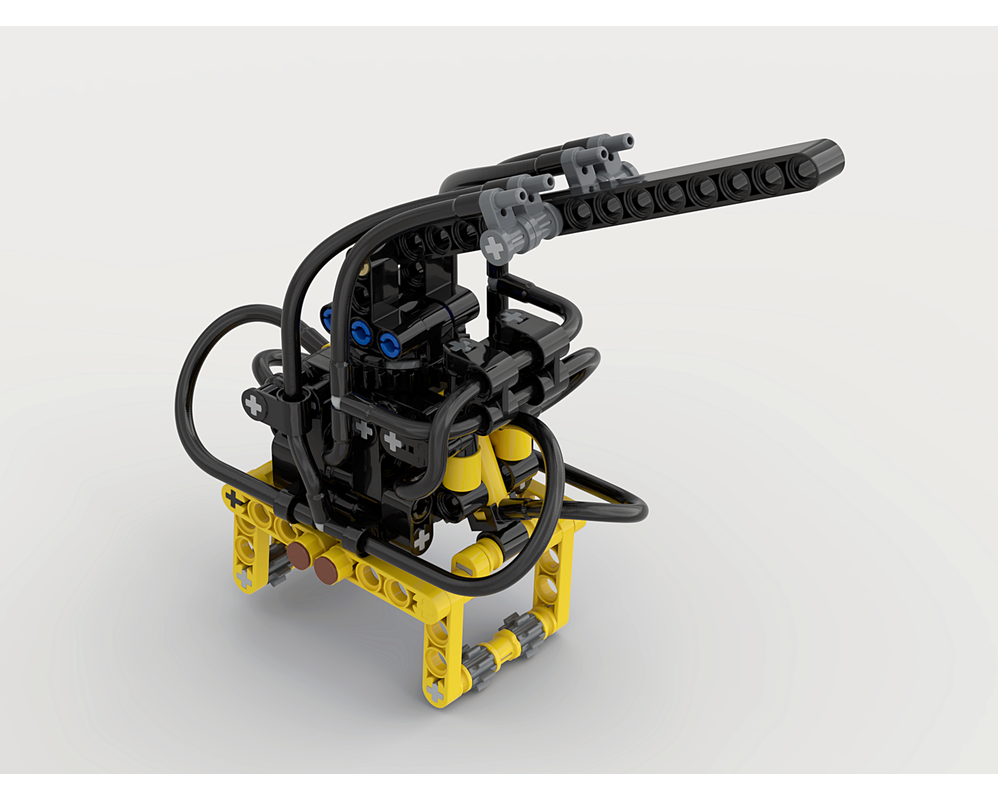 LEGO MOC Compact Pneumatic Rotating Claw by @McCatty_TECH | Rebrickable ...