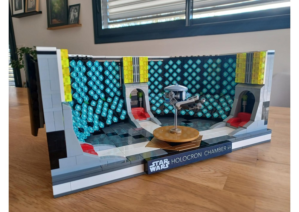 Lego Moc Holocron Chamber By Eventusengineeringsystem Rebrickable