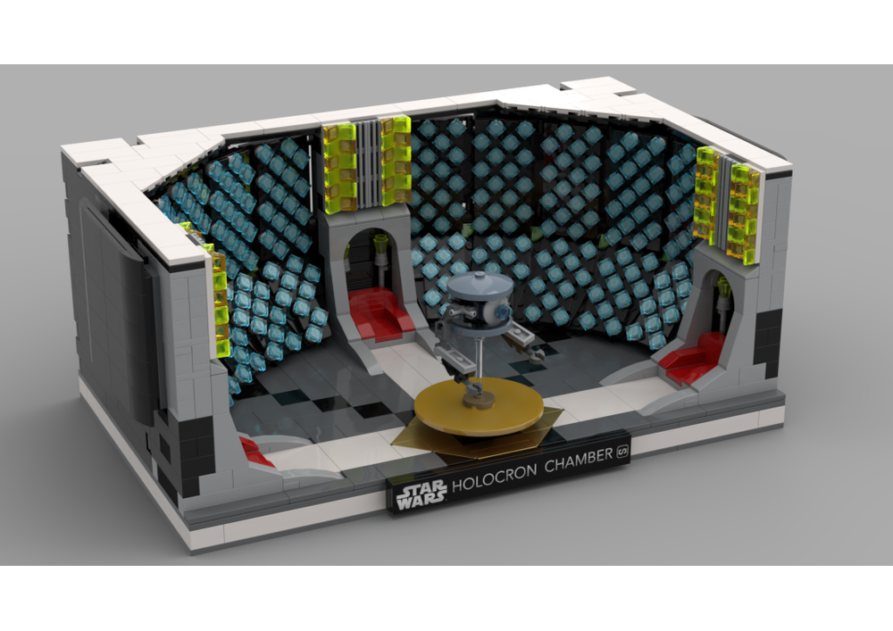 Lego Moc Holocron Chamber By Eventusengineeringsystem Rebrickable