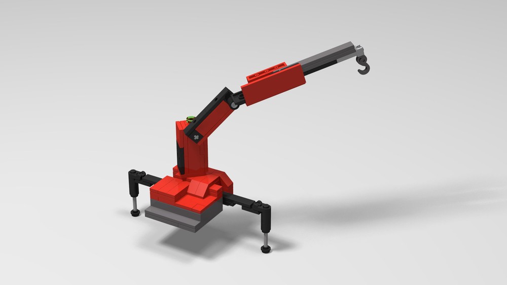 LEGO MOC Knuckle boom crane by Banbi64 | Rebrickable - Build with LEGO