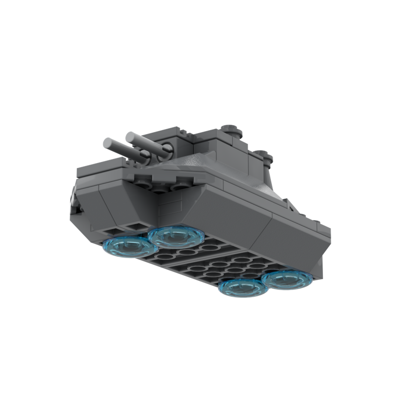 LEGO MOC Hover tank by BrickAtlas | Rebrickable - Build with LEGO