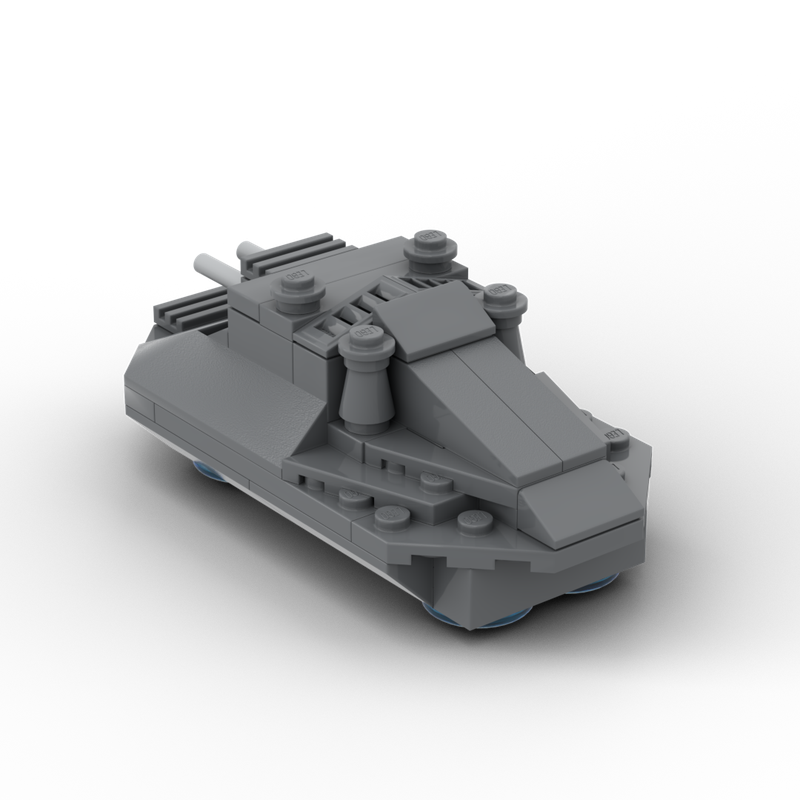 LEGO MOC Hover tank by BrickAtlas | Rebrickable - Build with LEGO