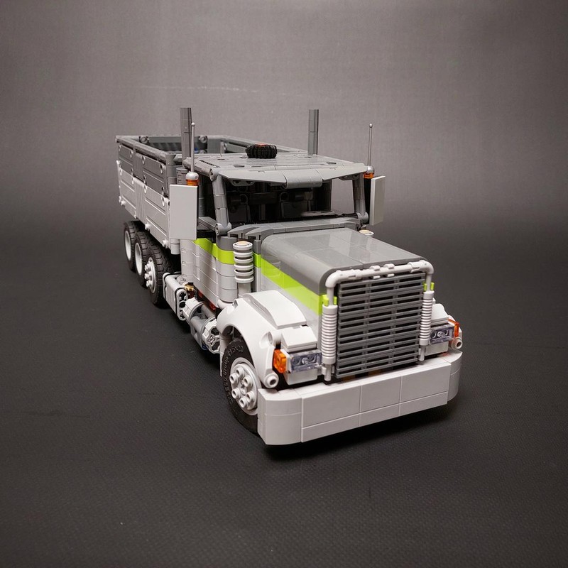 LEGO MOC Freightliner Classic day cab dump truck by Anton Kablash ...