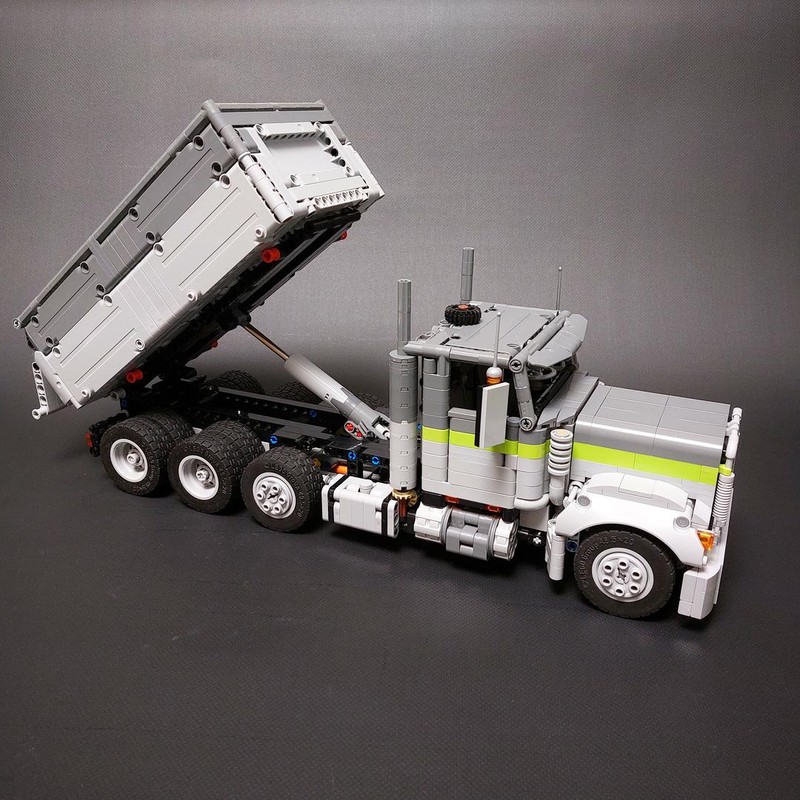 LEGO MOC Freightliner Classic day cab dump truck by Anton Kablash ...