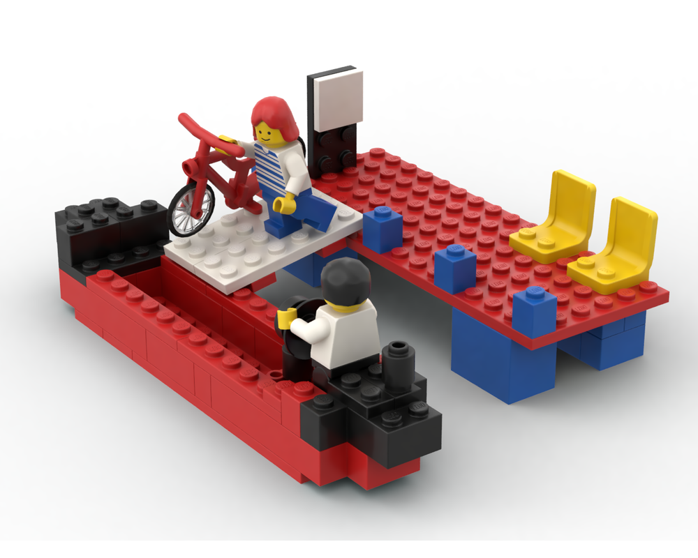 LEGO MOC 6370 Ferry by se1977 | Rebrickable - Build with LEGO