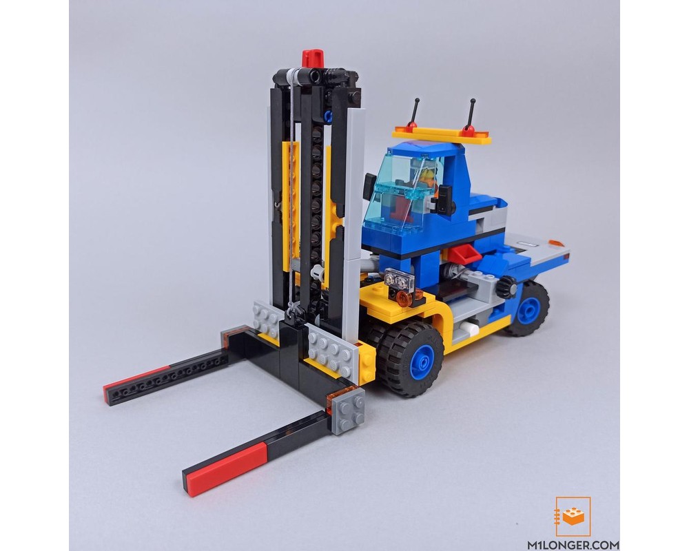 LEGO MOC 60324 Heavy Forklift by M_longer | Rebrickable - Build with LEGO