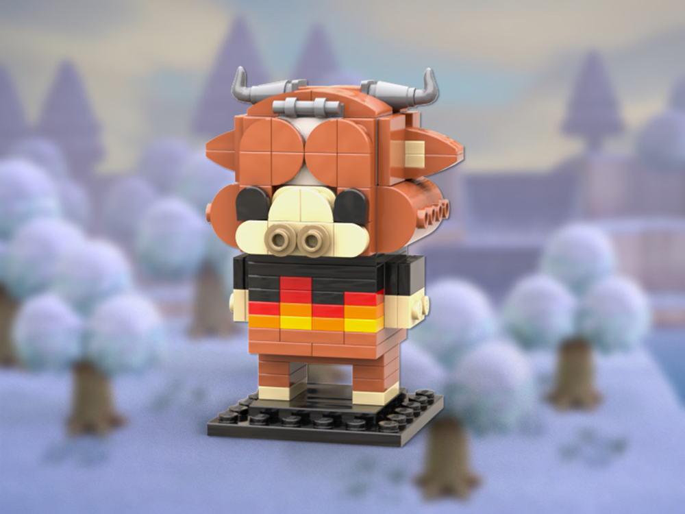 LEGO MOC Angus Brickheadz (From Animal Crossing) by cczone ...