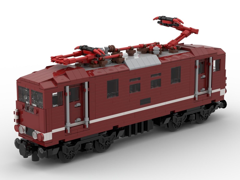 LEGO MOC Baureihe 230/180 in bordeaux von der Deutschen Reichsbahn by ...