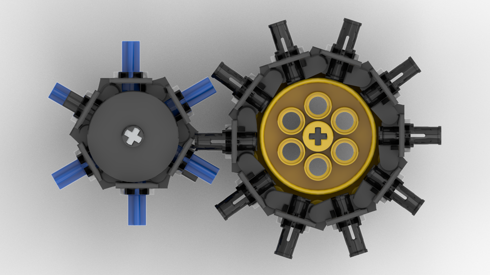 LEGO MOC Custom Gears by 2in1 | Rebrickable - Build with LEGO