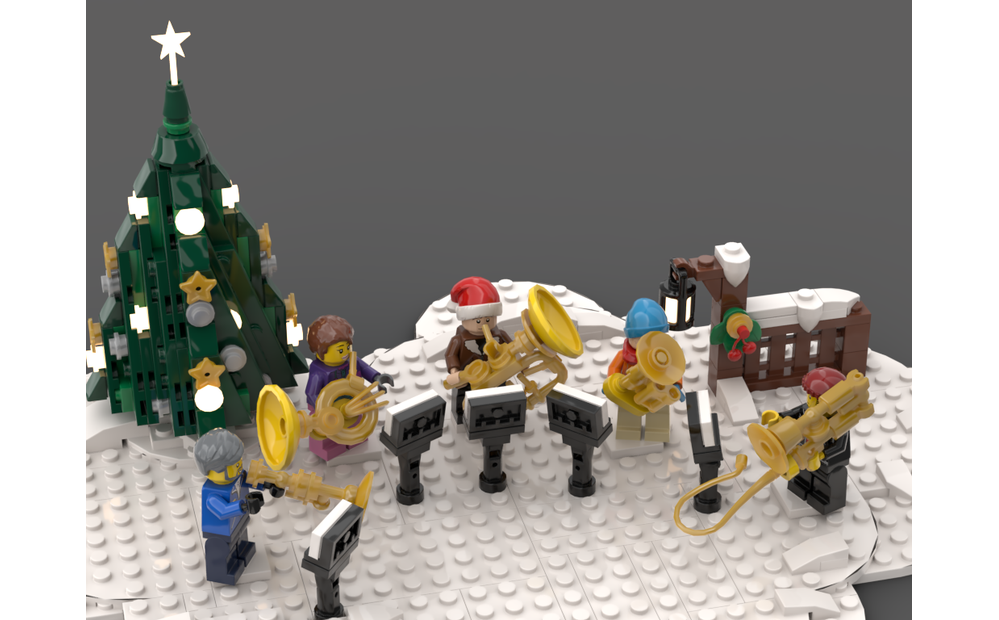 LEGO MOC Brass Ensemble by Chricki | Rebrickable - Build with LEGO