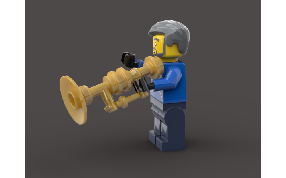 LEGO MOC Brass Ensemble by Chricki | Rebrickable - Build with LEGO