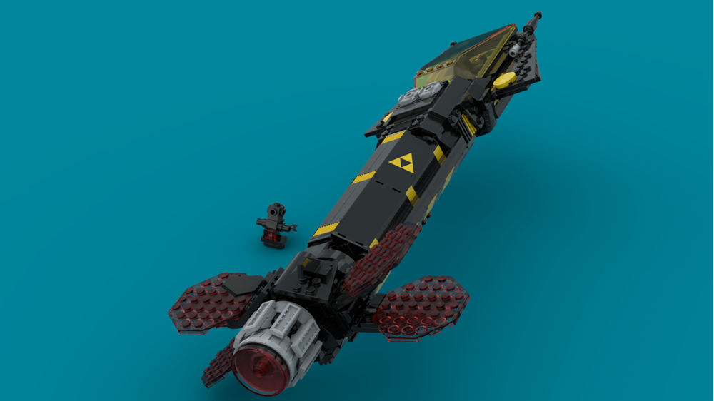 LEGO MOC Blacktron Invader by ao-ka | Rebrickable - Build with LEGO