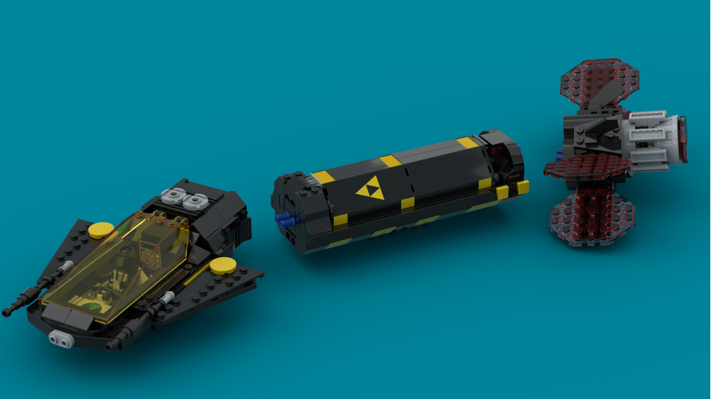 LEGO MOC Blacktron Invader by ao-ka | Rebrickable - Build with LEGO
