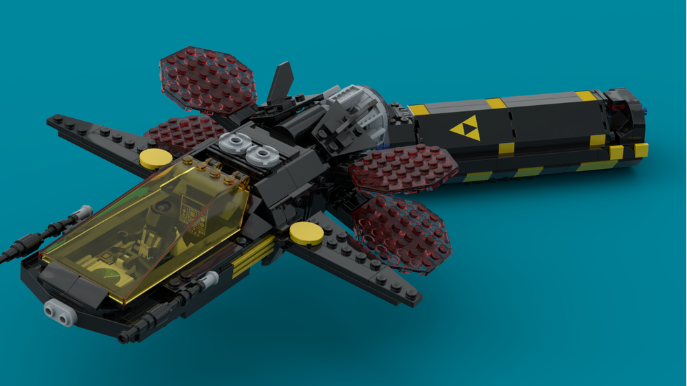 LEGO MOC Blacktron Invader by ao-ka | Rebrickable - Build with LEGO