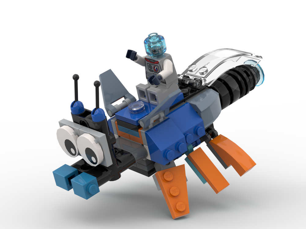 LEGO MOC 11006 + 31111 Alien Bug and Cyber Scout by Vantablank27 ...