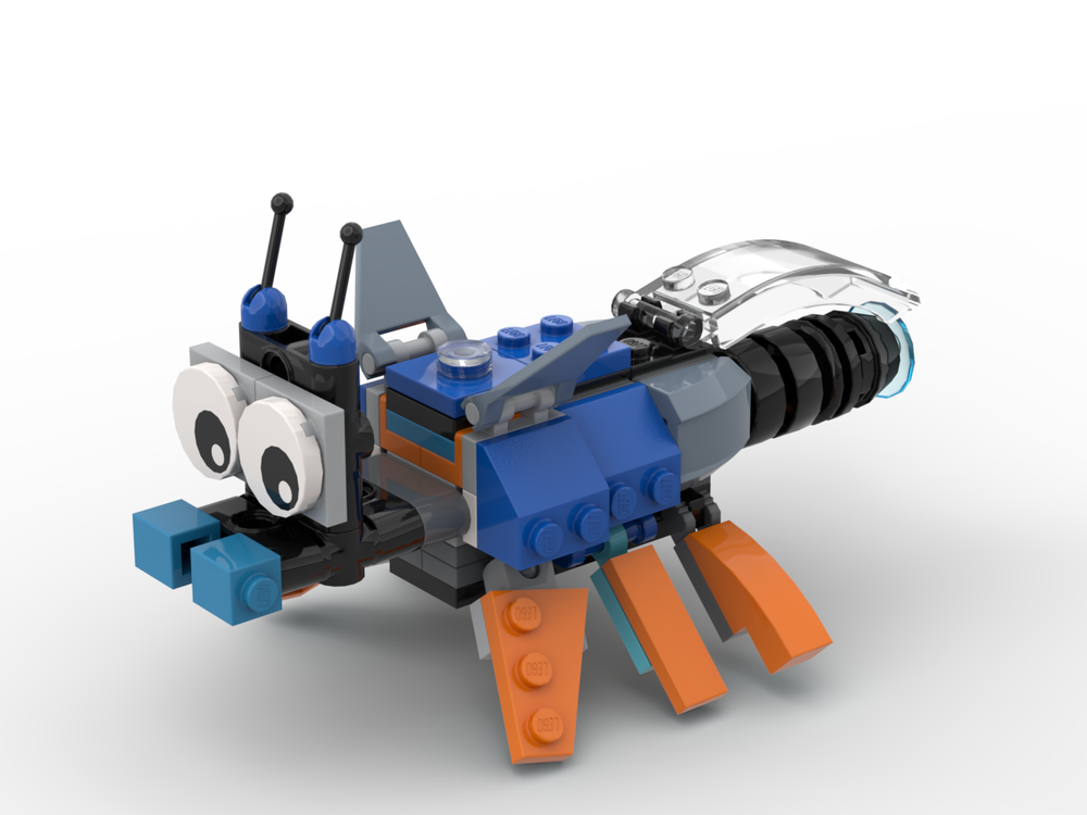 LEGO MOC 11006 + 31111 Alien Bug and Cyber Scout by Vantablank27 ...