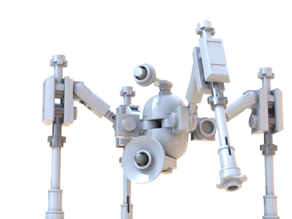 LEGO MOC Homing Spider Droid (Micro-Scale) by Goobladoosh | Rebrickable ...