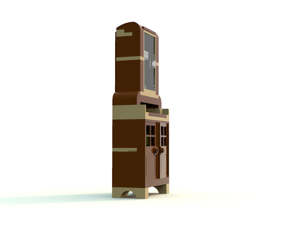 LEGO MOC-12936 Drinks Cabinet by LegoOri | Rebrickable - Build with LEGO