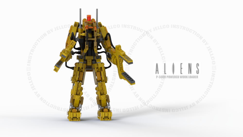 LEGO MOC Micro Aliens Series PART V: Mini size P-5000 powered work ...