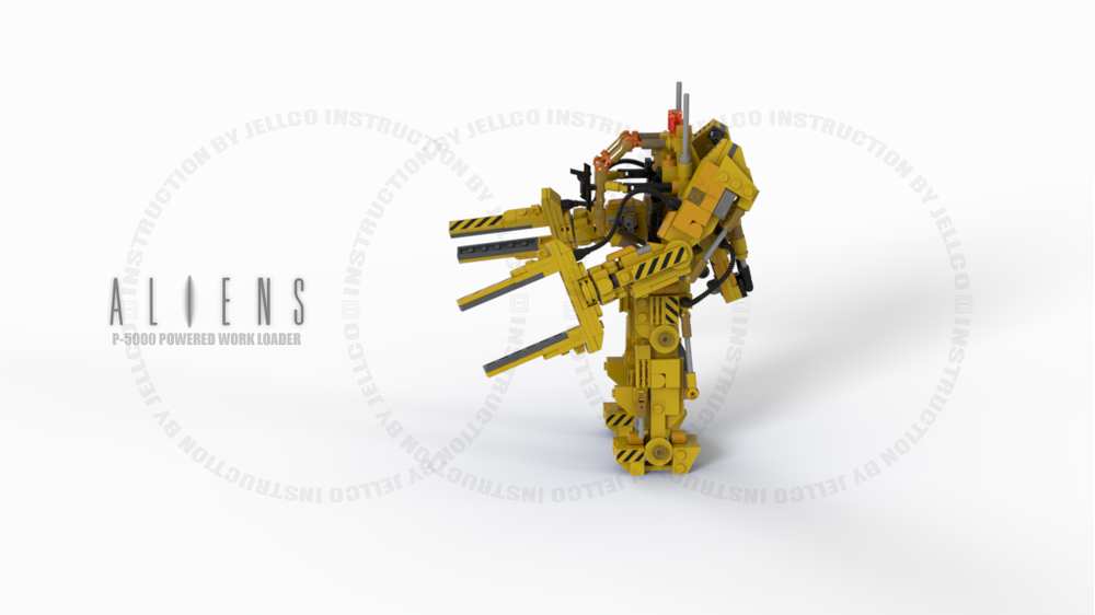 Lego Moc Micro Aliens Series Part V Mini Size P 5000 Powered Work