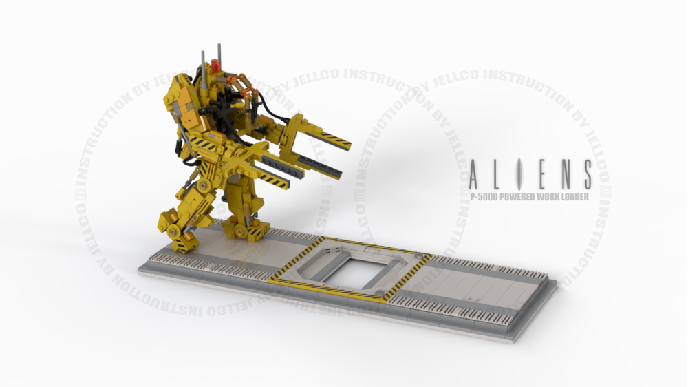 Lego Moc Micro Aliens Series Part V Mini Size P 5000 Powered Work
