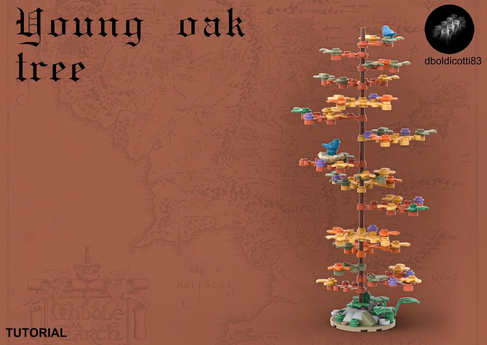 LEGO MOC Young oak tree by dboldicotti83 | Rebrickable - Build with LEGO