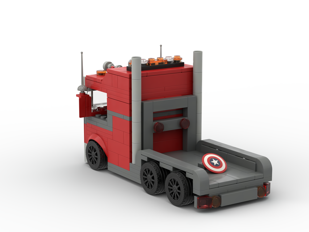 LEGO MOC Custom Cabover by Adventurehill1 | Rebrickable - Build with LEGO