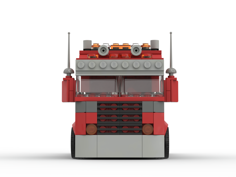 LEGO MOC Custom Cabover by Adventurehill1 | Rebrickable - Build with LEGO