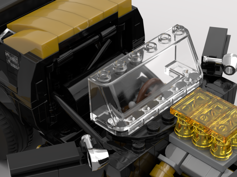 LEGO MOC 1955 Chevrolet Bel Air Gasser - "Blasphemi" - 8 stud wide by ...