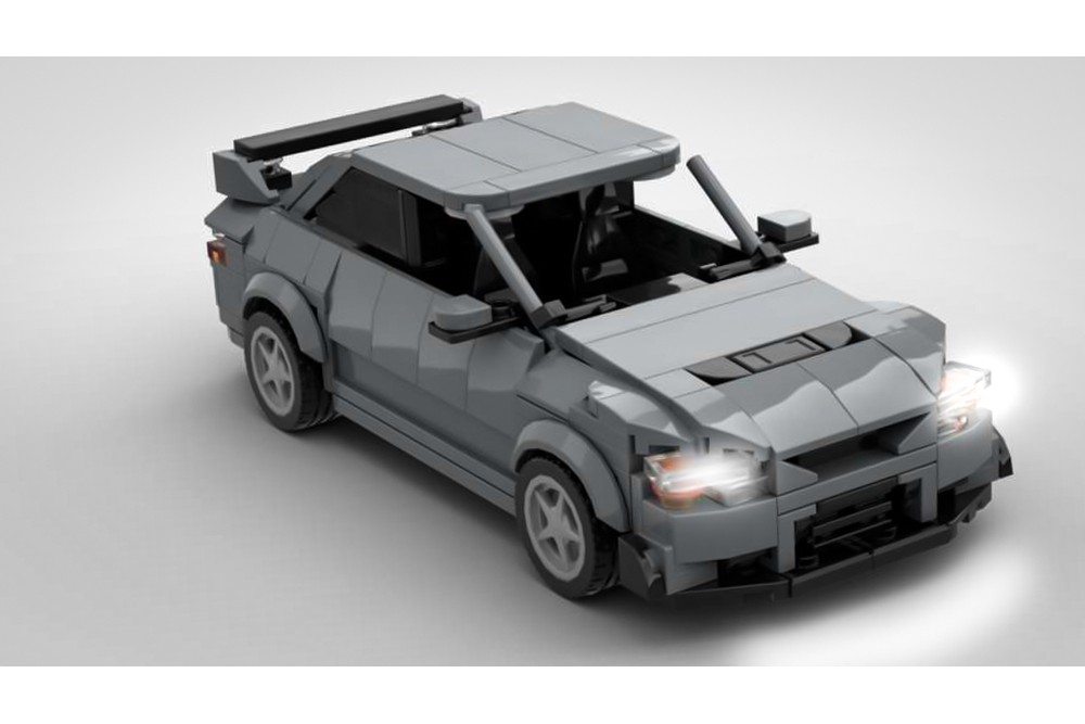Lego Moc Mitsubishi Evo 8 By Nv Carmocs Rebrickable Build With Lego
