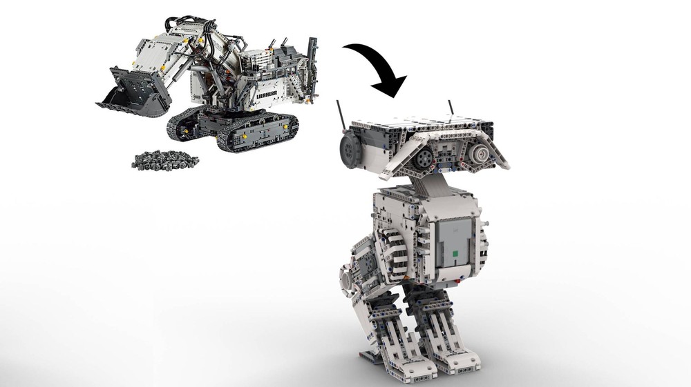 LEGO MOC 42100 Model D: Walking BD-1 by Plaatart | Rebrickable - Build ...