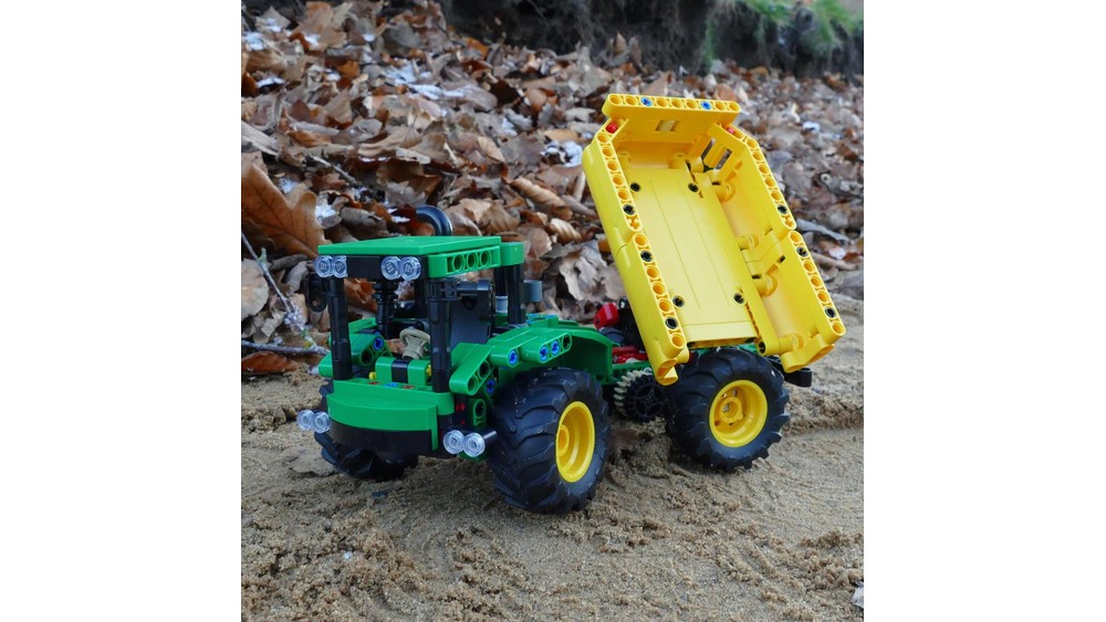 Lego Moc 42136 B Model Hydrema 912 Dumper By Grohl Rebrickable